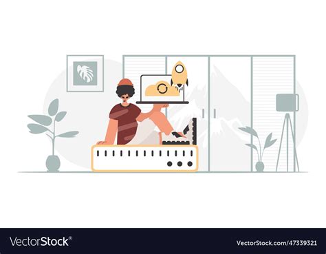Synchronization And Security Of Data Capacity Vector Image