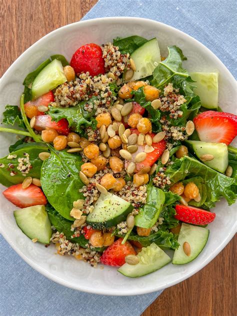 Sassy Strawberry Quinoa Salad Best Of Vegan
