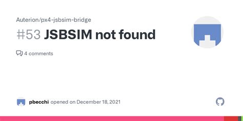 jsbsim not found · issue 53 · auterion px4 jsbsim bridge · github