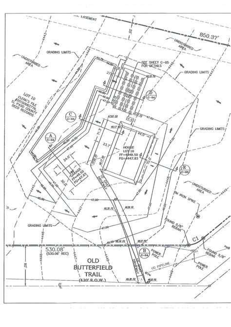 Building Blue Lizard Grading And Drainage Plan Approved
