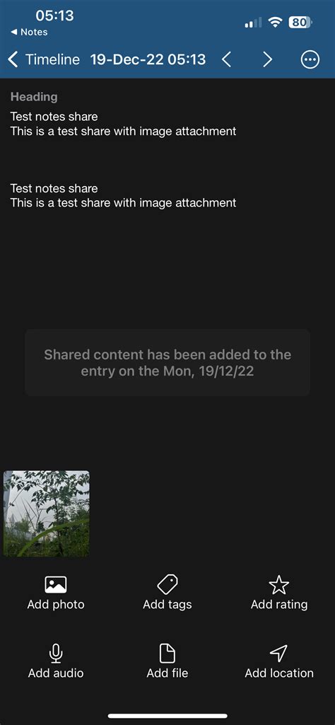 Duplicate Text When Sharing With Images Diarium Community