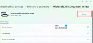 Fix Microsoft XPS Document Writer Not Working
