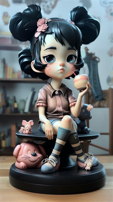 卡通女孩•3d 全部作品 素材集市