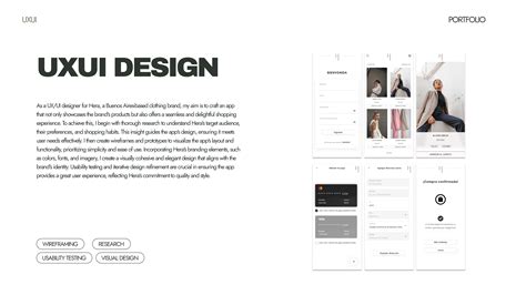 Portfolio Graphic Uxui Designer Behance