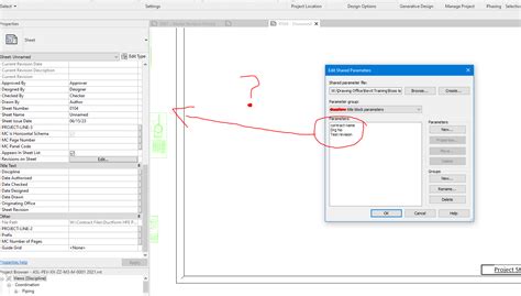Solved Sheets And Parameters Autodesk Community