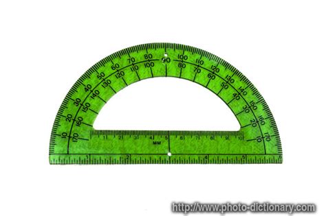 protractor photo picture definition at photo dictionary protractor