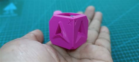 Test Cube With Creality Logo By 3dit Download Free Stl Model