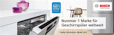 Bosch SMV4HVX31E Serie 4 Smarter Geschirrspüler vollintegriert, 60 cm ...