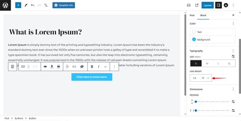 How To Customize Button In Gutenberg Editor