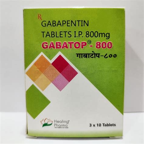 Gabapentin 800 Mg Tablets Exporter From Nagpur
