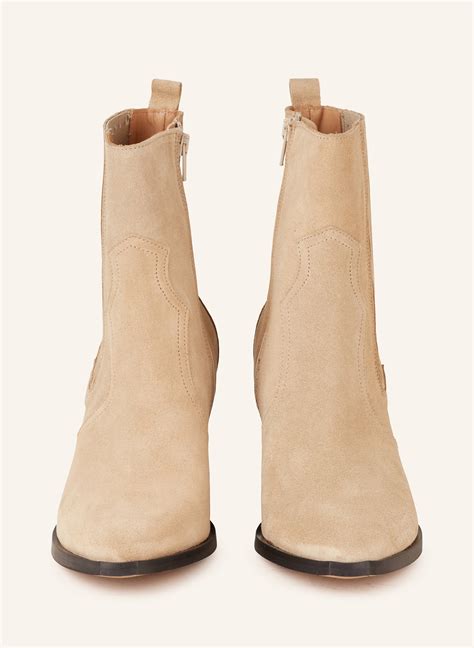 Mrs And Hugs Stiefeletten In Hellbraun