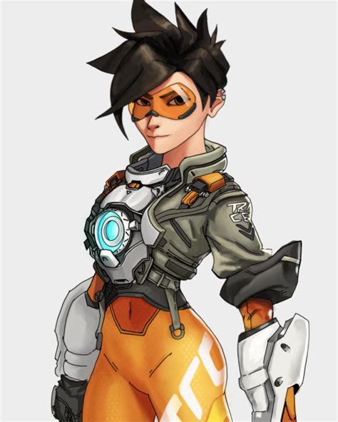 Tracer Fan Art By Me Roverwatch