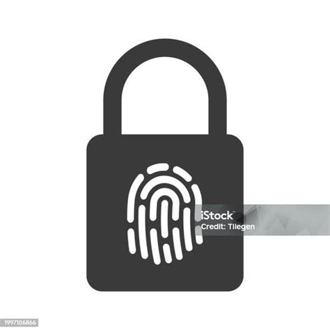 흰색 배경에 격리된 글리프 아이콘을 잠급니다 벡터 일러스트 레이 션 개념에 대한 스톡 벡터 아트 및 기타 이미지 개념 검은