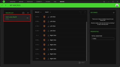 how to export and import macros in razer synapse