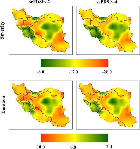 Spatial Drought Duration And Severity Pattern In Iran During 19812020