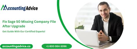 how to fix sage 50 missing company file after upgrade