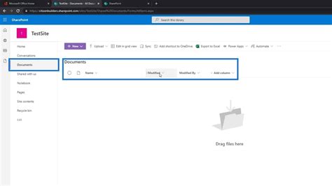 Sharepoint Site Layout And Menu Walkthrough Master Data Skills Ai