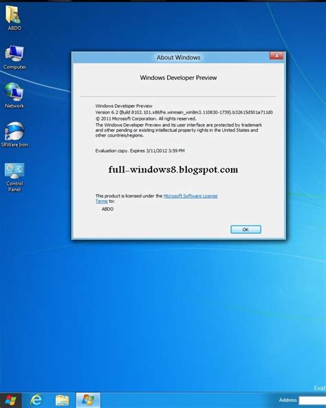 All About Windows8 How To Know Your Version In Windows 8 About Windows