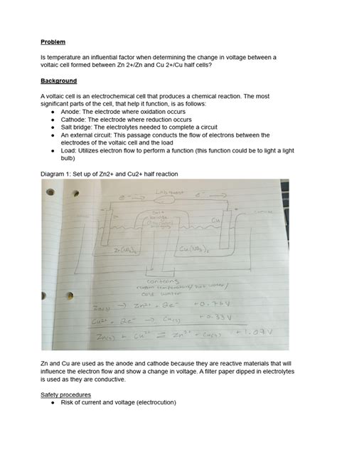 voltaic cells lab pdf