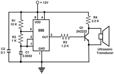 Ultrasonic Transmitter Circuit Under Repository Circuits Next Gr