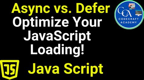 Async Vs Defer Explained Optimize Your Javascript Loading By