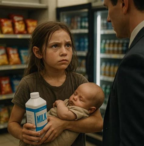 En Liten Flicka Bad Om Mjölk — Miljardärens Svar Förändrade Deras Liv