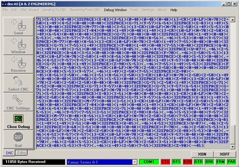 Dnc Software Program And Code Editor For Easy Rs232 Cnc File Transfer