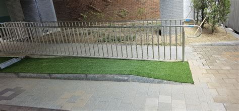 인천 초등학교 진입로 인조잔디 시공 늘봄그린