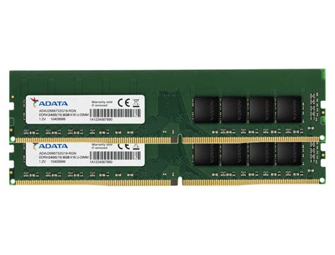 Adata Ddr4 2400 8gb Pc Mat Computer System