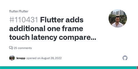 Flutter Adds Additional One Frame Touch Latency Compared To Native