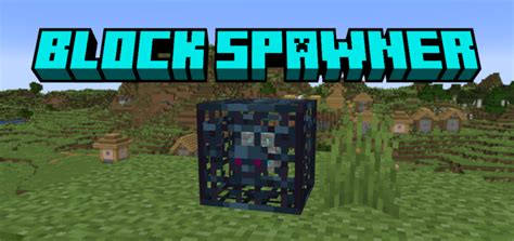 Block Spawner ブロックスポナー Gallery Minecraft Bedrock Addons Curseforge