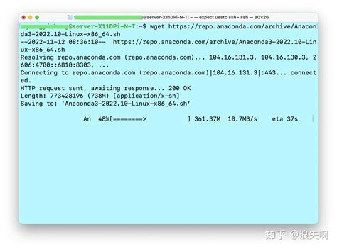 [实用教程]linux公有服务器配置私人python环境 anaconda的安装和使用 知乎