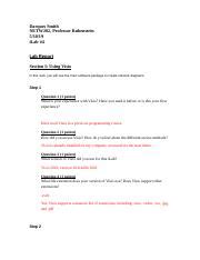 NETW W Lab Report Template V DarquesS Docx Darques Smith NETW Professor Rubenstein