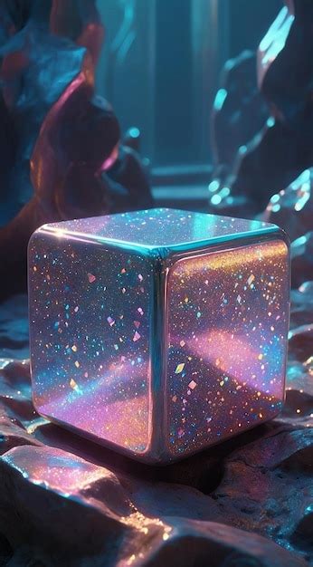 Premium Photo Geometric Isometric Cube Pattern