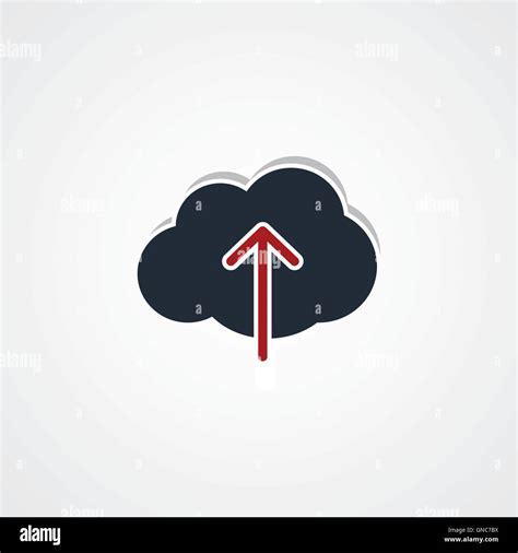 Cloud Upload Sign Theme Stock Vector Image And Art Alamy