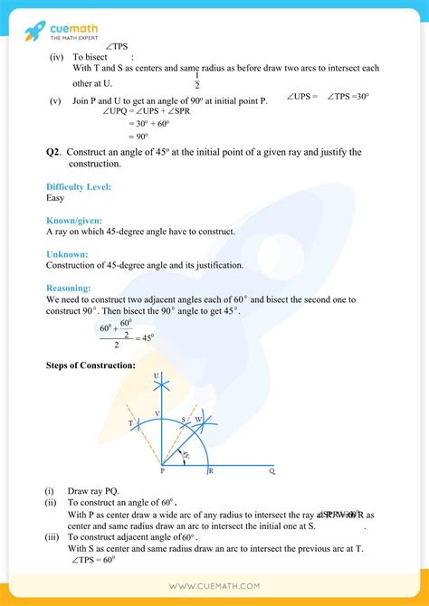Ncert Solutions Class 9 Maths Chapter 11 Exercise 111 Constructions