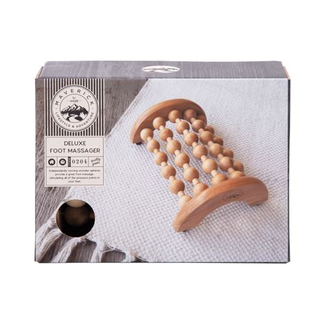 Deluxe Wooden Foot Massager Senseabilities