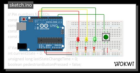 Traffic Light Simulator Wokwi Esp32 Stm32 Arduino Simulator