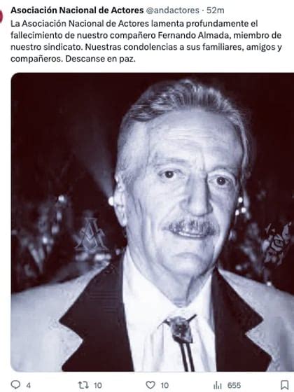 Muere Fernando Almada Famoso Actor E Integrante De ‘los Hermanos Almada Infobae