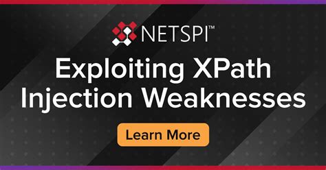 Exploiting Xpath Injection Weaknesses Netspi