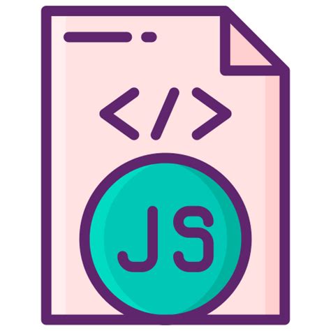Java Script Generic Color Lineal Color Icon