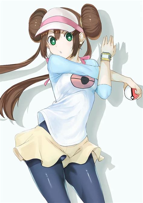 Anime Anime Girls Pokémon Rosa Pokémon Long Hair Twintails