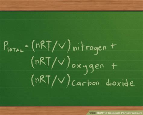 How To Calculate Partial Pressure Steps With Pictures