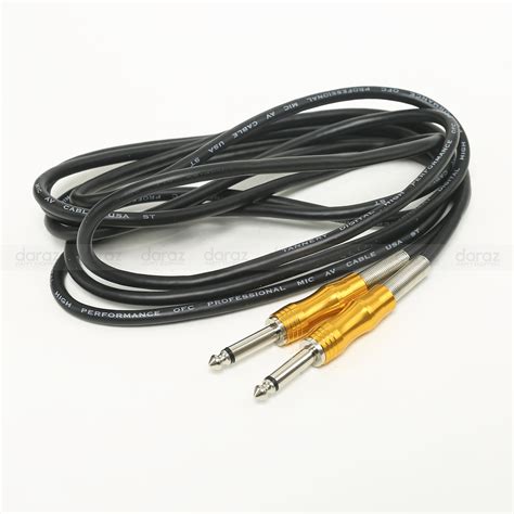 Professional Instrument Cable For Microphone Guitar Keyboard