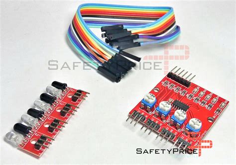 modulo sensor infrarrojos detector de obstaculos 4 canales