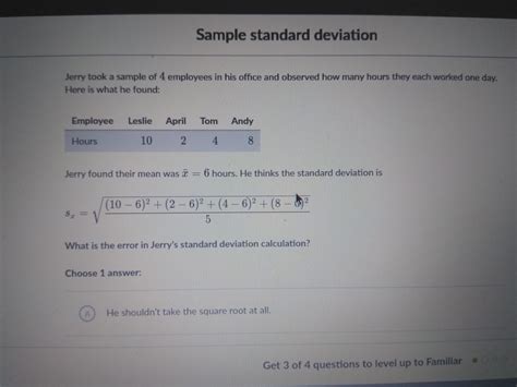 Found This Little Gem During My Khan Academy Ap Statistics Practice