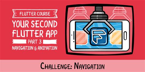 Your Second Flutter App Episode 20 Challenge Navigation Kodeco