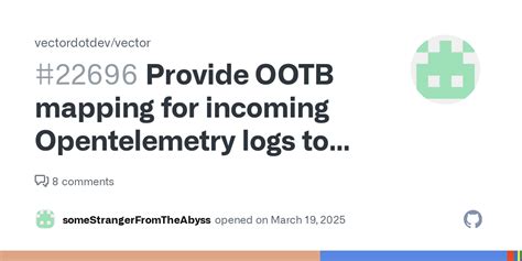 Incoming Logs For The Opentelemetry Source Does Not Map Correctly For A