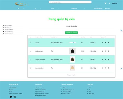 Chia sẻ Đồ án shop bán quần áo sử dụng REACTJS và NODEJS