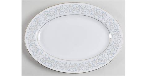 Fairview 12 Oval Serving Platter By Rose Japan Replacements Ltd